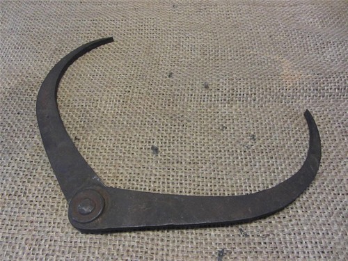 Vintage Hand Forged Iron Calipers Antique Old Forged Tool Blacksmith ...