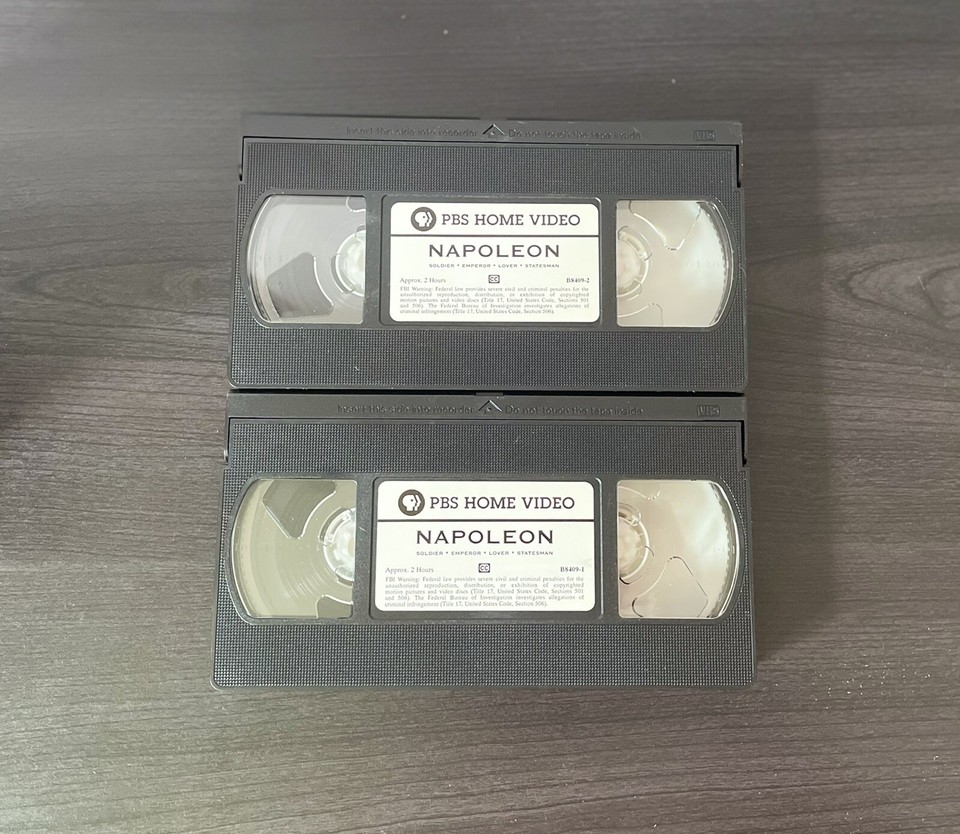 Empires: Napoleon, PBS Documentary, 2-tape set VHS 794054840933| eBay