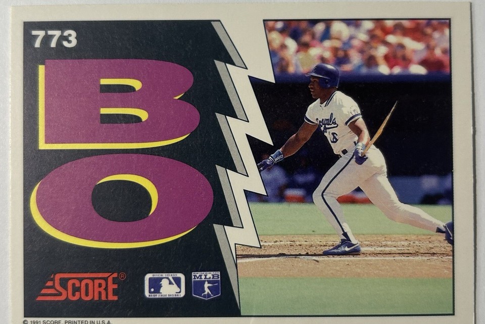 Bo Jackson - 1991 Score BO BREAKER #773 - Kansas City Royals | eBay