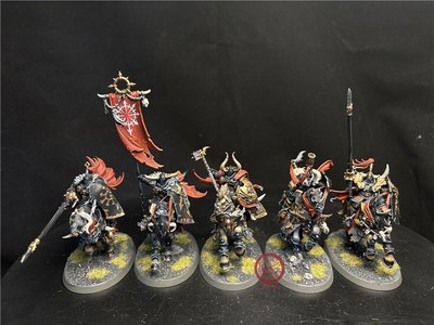 Warhammer AOS DPS painted Slaves to Darkness Chaos Knights SK5040 | eBay