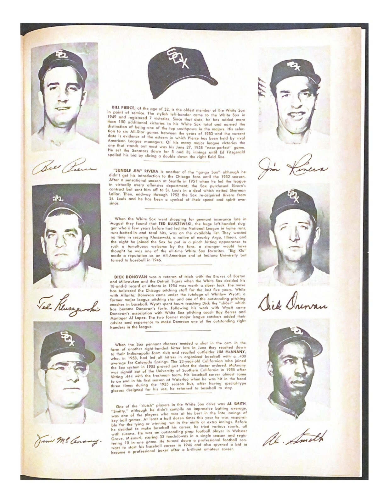 1959 World Series Program MLB Baseball Los Angeles Dodgers vs Chicago ...