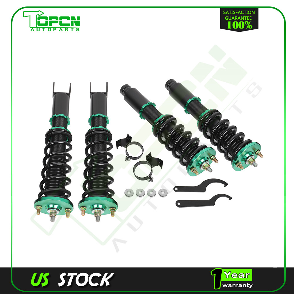 For 1993-2000 Honda Civic Coilovers Suspension Adj Height Shocks ...