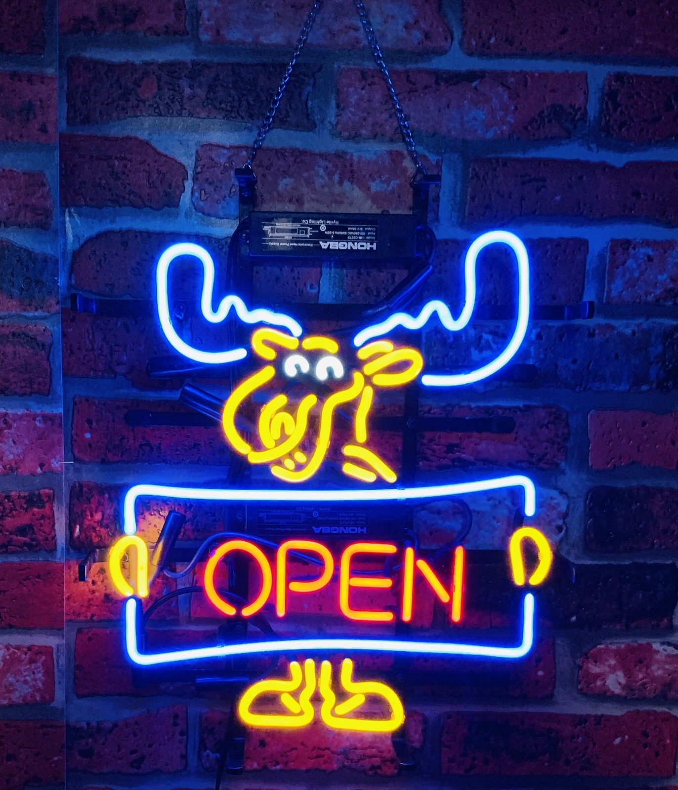 New Deer Open Welcome Hunters 20"x16" Neon Light Sign Lamp Beer Bar ...