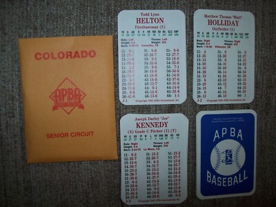 Original 2004 APBA Baseball Cards complete | eBay