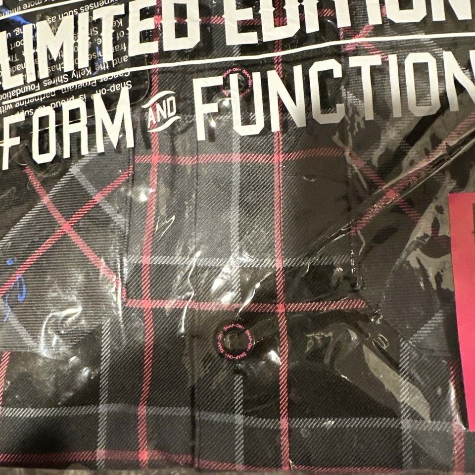 Snap-On dixxon flannel company limited edition with pink accents M | eBay