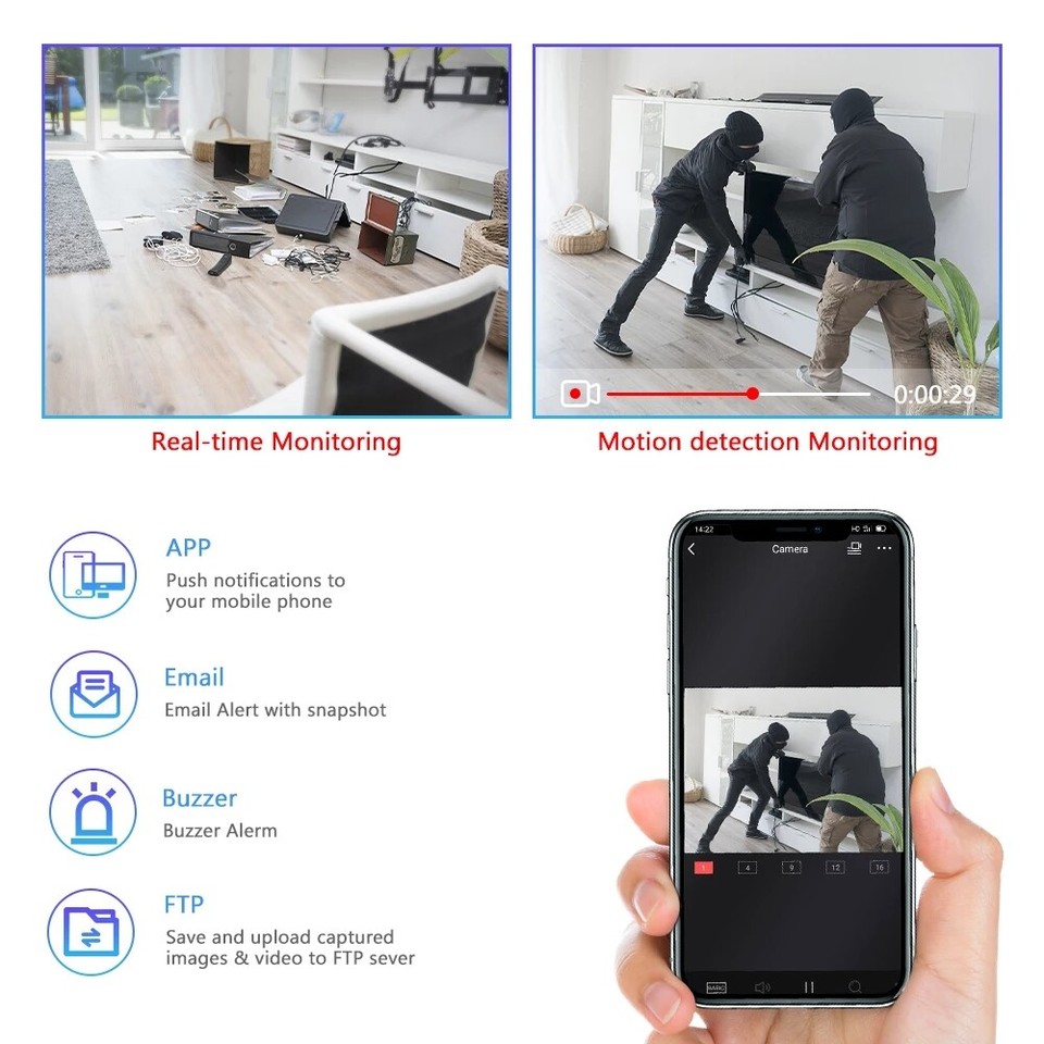 Dahua OEM 4K 8MP Full Color WizSense AI IP Camera PoE Outdoor Audio ...