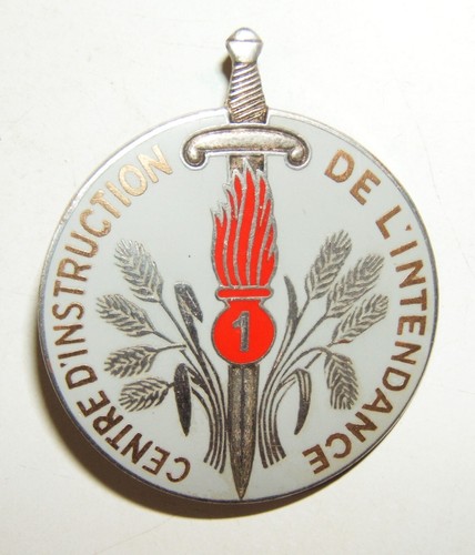 INSIGNE CENTRE D'INSTRUCTION DE L'INTENDANCE N°1 - Drago | eBay