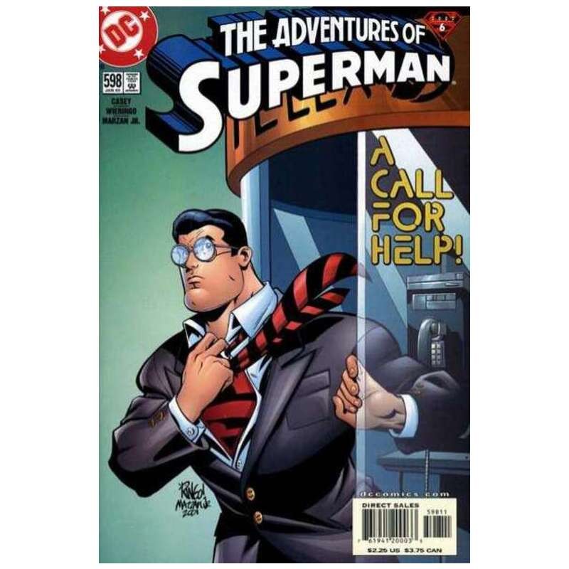 Adventures of Superman #598 - 1987 series DC comics NM minus [y* | eBay