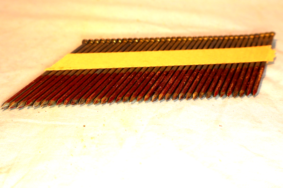 Pneu-Fast Nails 33° Clipped Head Smooth Shank Bright 3 1/4 " x .131 ...