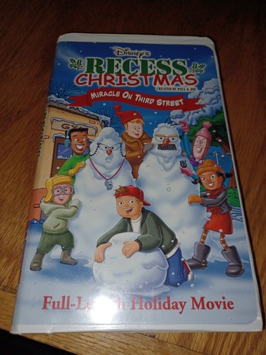 Recess Christmas: Miracle on Third Street (VHS, 2001) 786936156997 | eBay