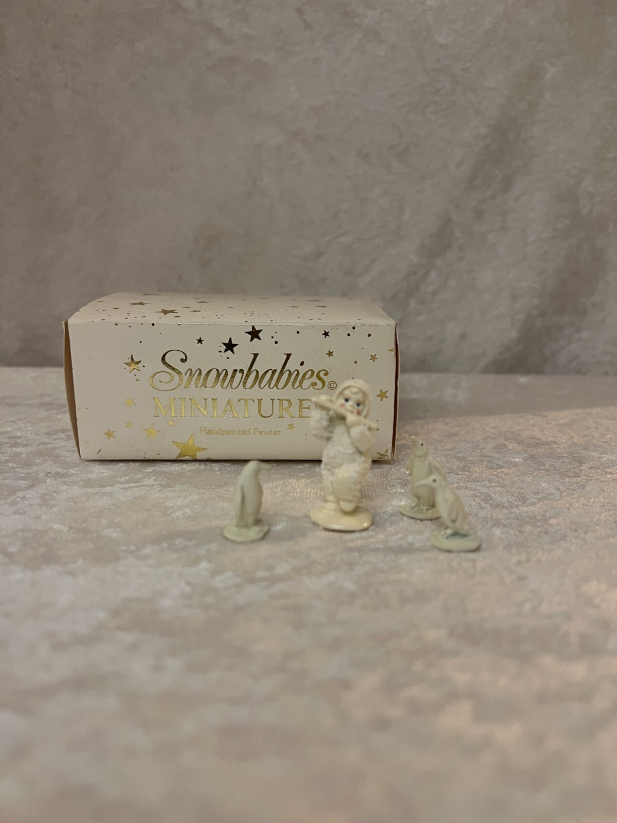 ~Dept. 56~ Snowbabies Miniatures Figurines Penguin Parade Set Figures ...