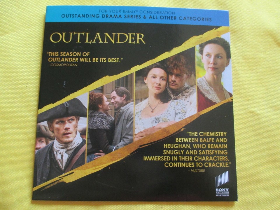 Outlander Better Call Saul 2019 NEW DVD Drama Series TV SHOW EMMY FYC SCREENER | eBay