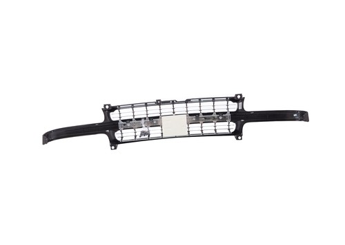 1999-2002 Chevy Silverado 1500 2000-2006 Suburban Black Grille w/Chrome ...