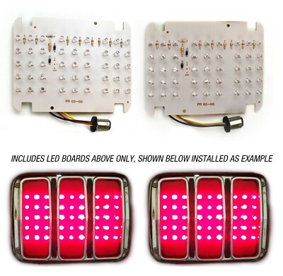 1964 - 1966 Mustang Tail Light LED Conversion Kit, Pair - PLUGS RIGHT ...