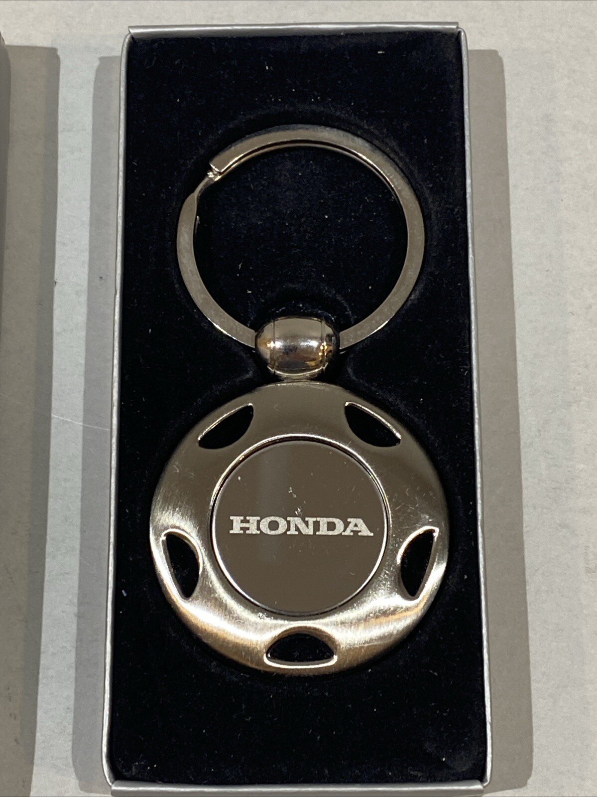 Honda Hubcap Stainless Steel Car/Motorcycle Key Chain | eBay