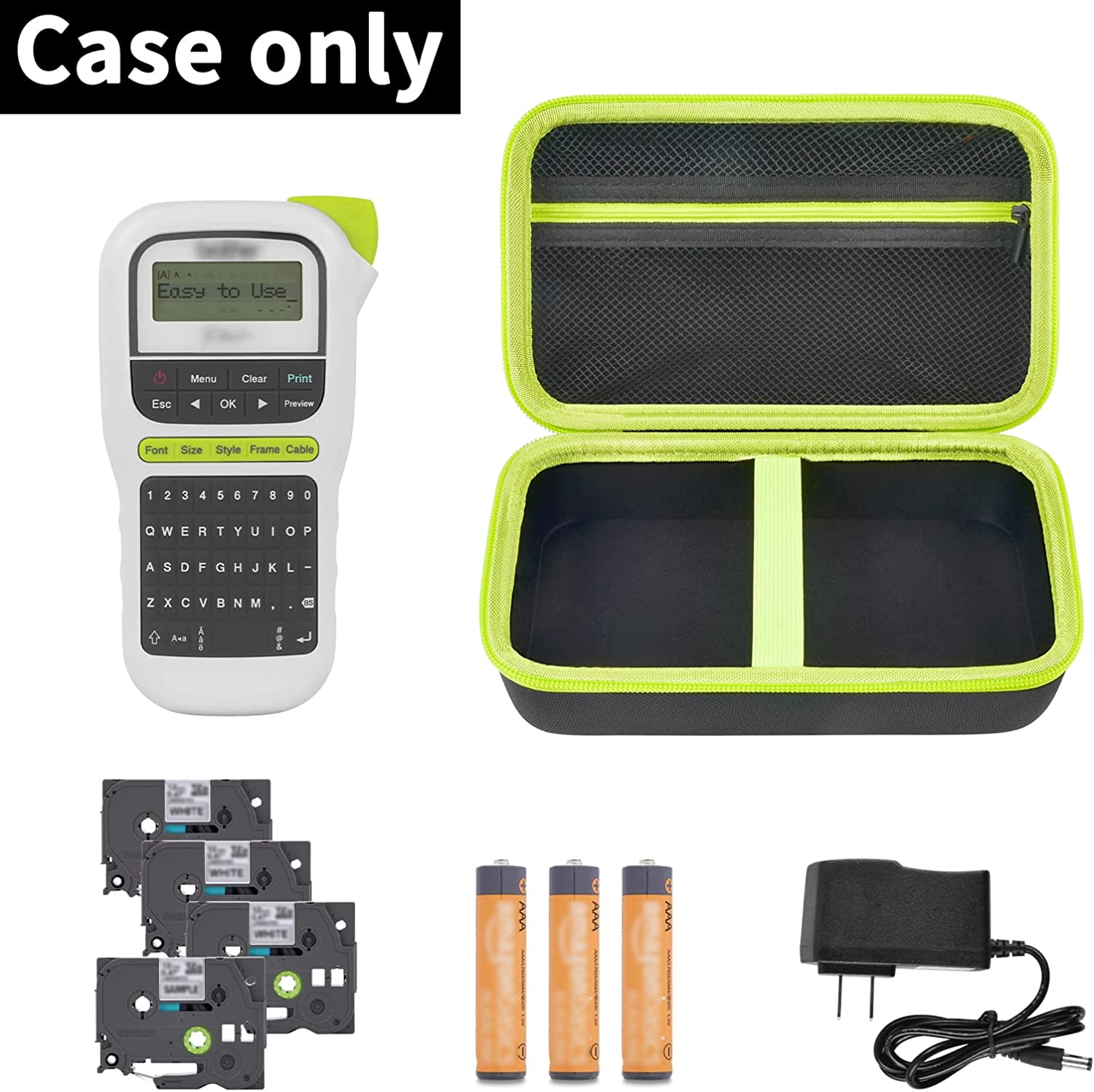 Case Compatible with Brother for P-Touch PTH110/ PRTH110/ Pro PT-H111 ...