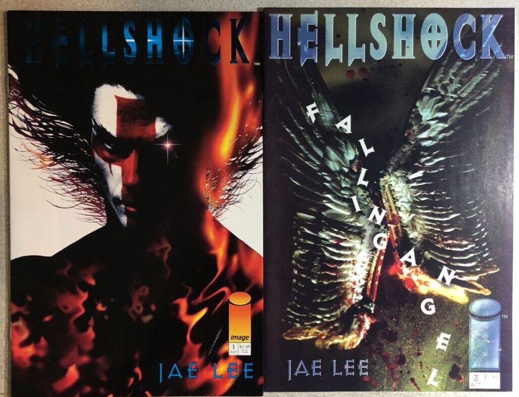 HELLSHOCK lot of (2) issues #1 & #3 (1994) Image Comics FINE+ | eBay