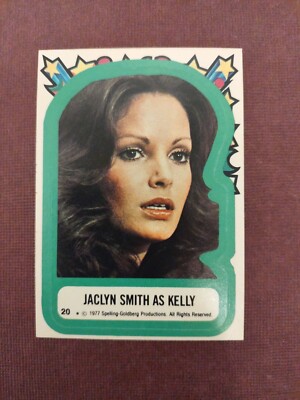 1977 Topps Charlie's Angels Stickers #20 "Kelly" **FREE SHIPPING** | eBay