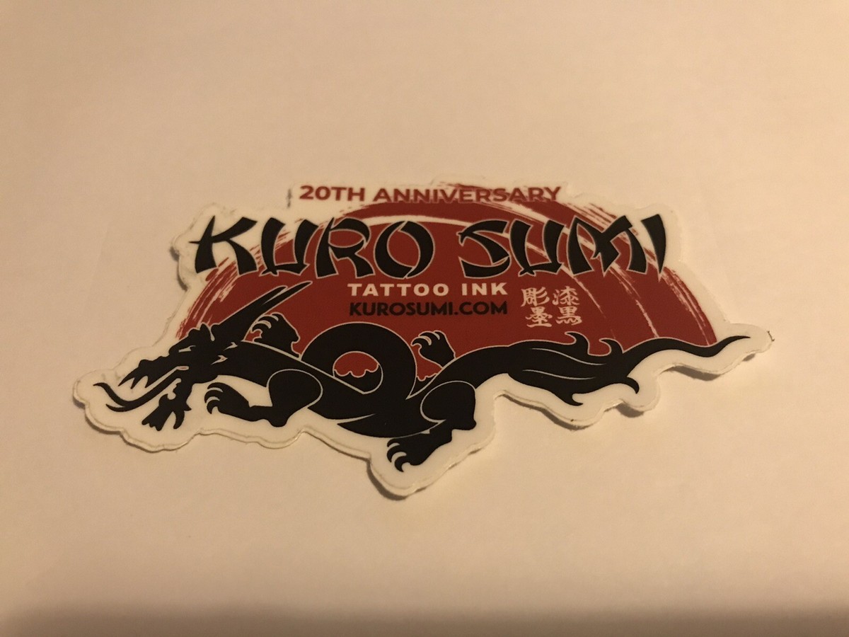 Kuro Ink Tattoos Kuro Sumi Japanese Tattoo Color Ink Set Vegan