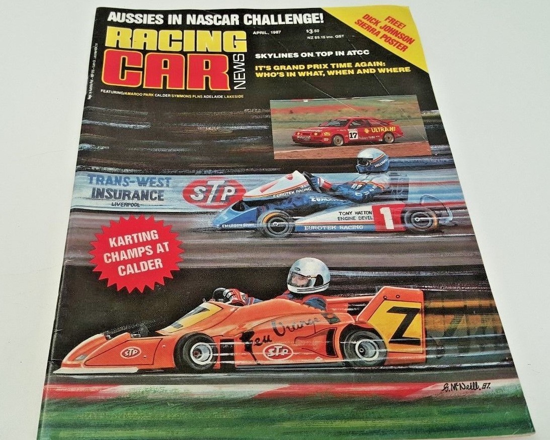 Apr 1987 RACING CAR NEWS Magazine | eBay