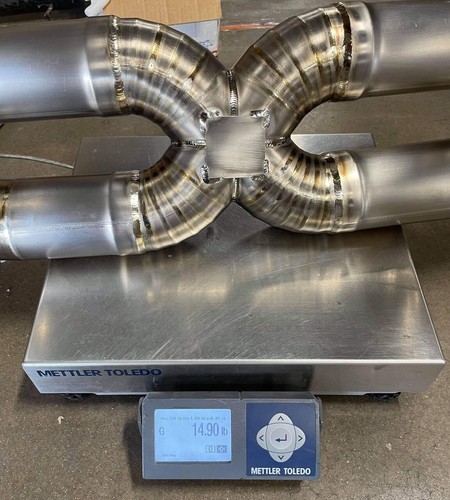 Chevrolet Corvette C8 6.2L 20-24 TOP SPEED PRO-1 Titanium X-Pipe ...