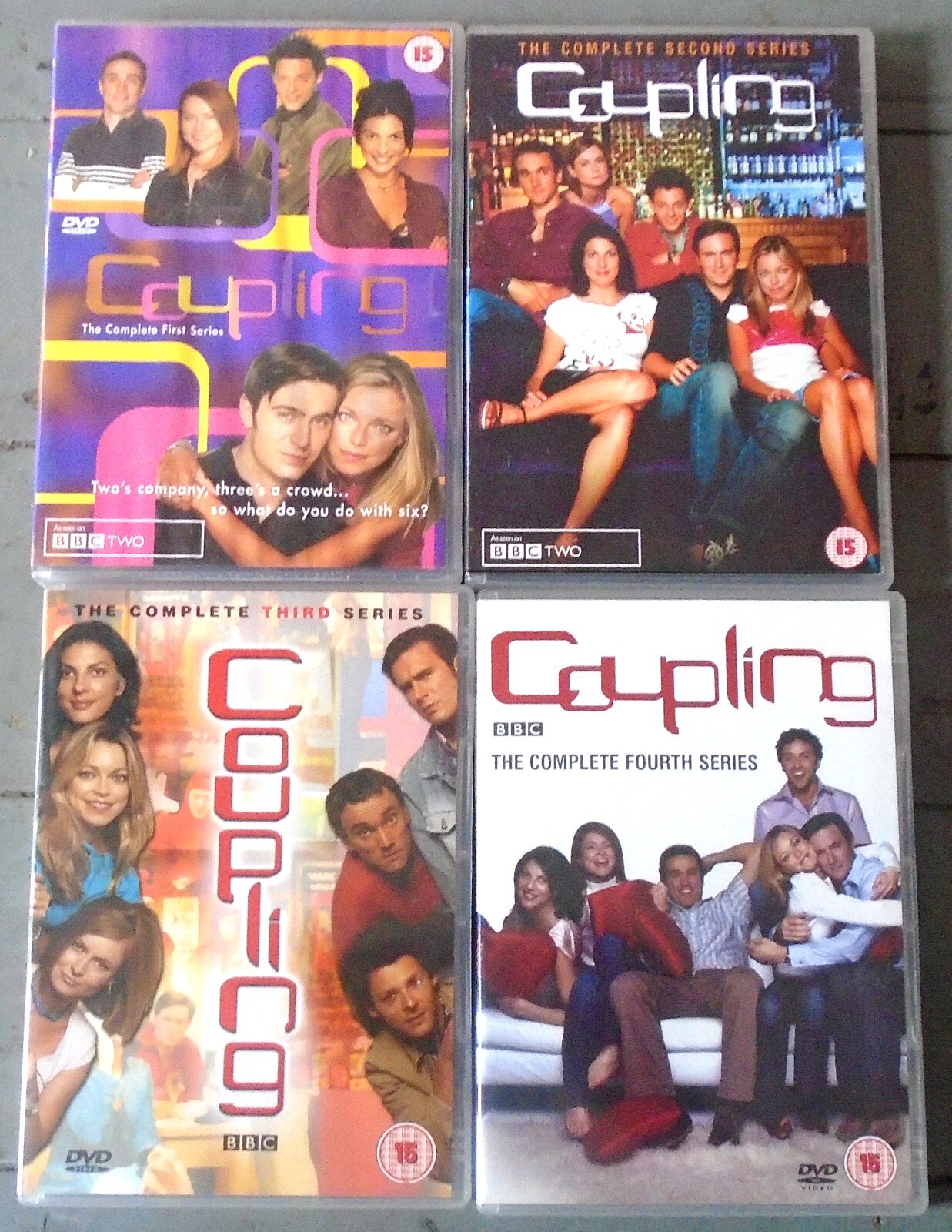 * Coupling - Complete Series 1-4 ( DVD ) BBC - REGION 2 5014138071578 ...