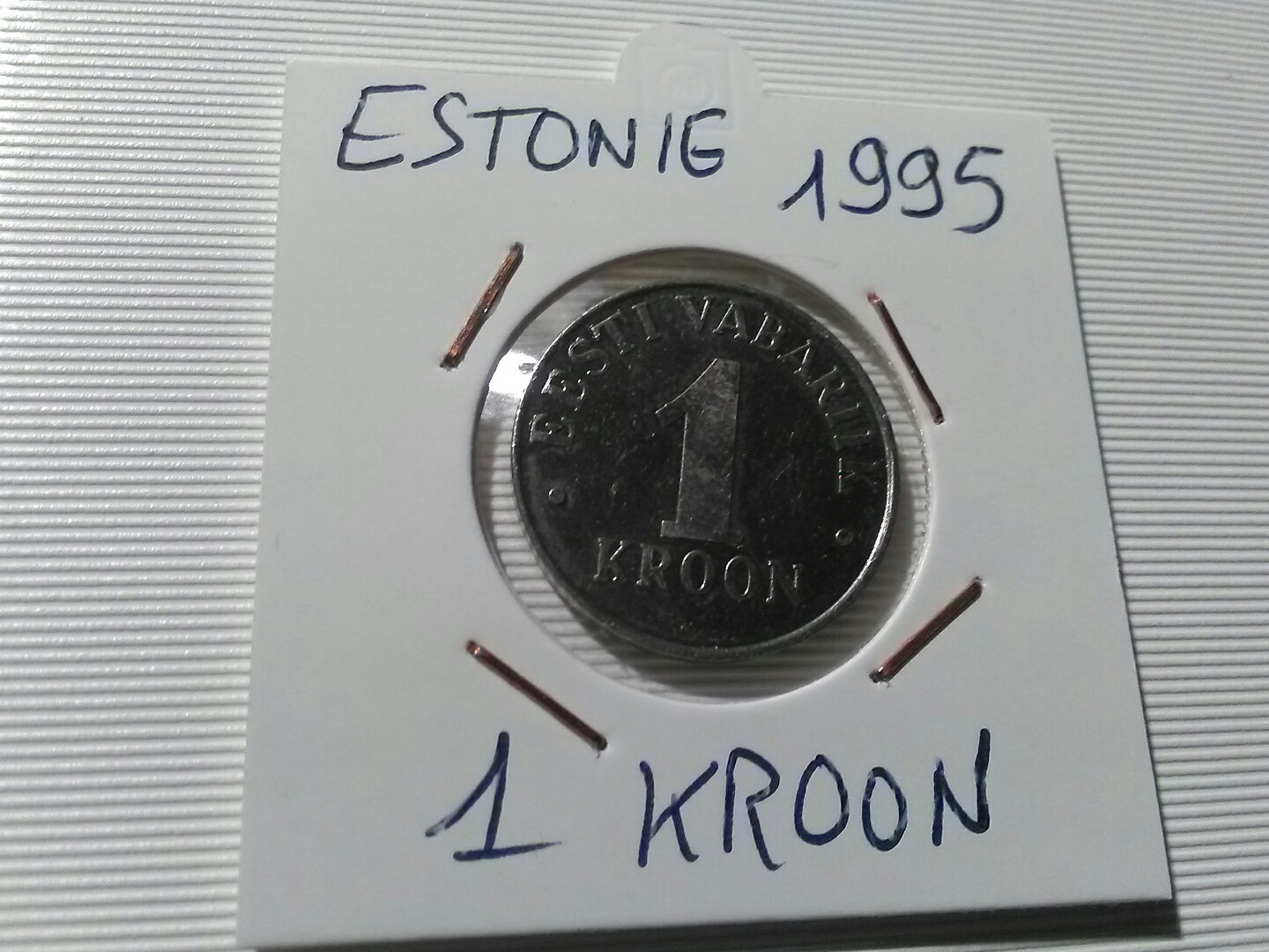 Pieces de monnaie De 1 Kroon Année 1995 Estonie TTB | eBay