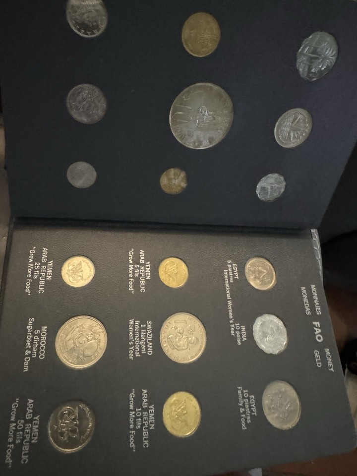 * FAO * Grey Album with 38 Coins * Food for All * | eBay