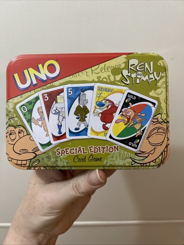 Rare Special Edition 2004 Ren And Stimpy Uno Card Game | eBay