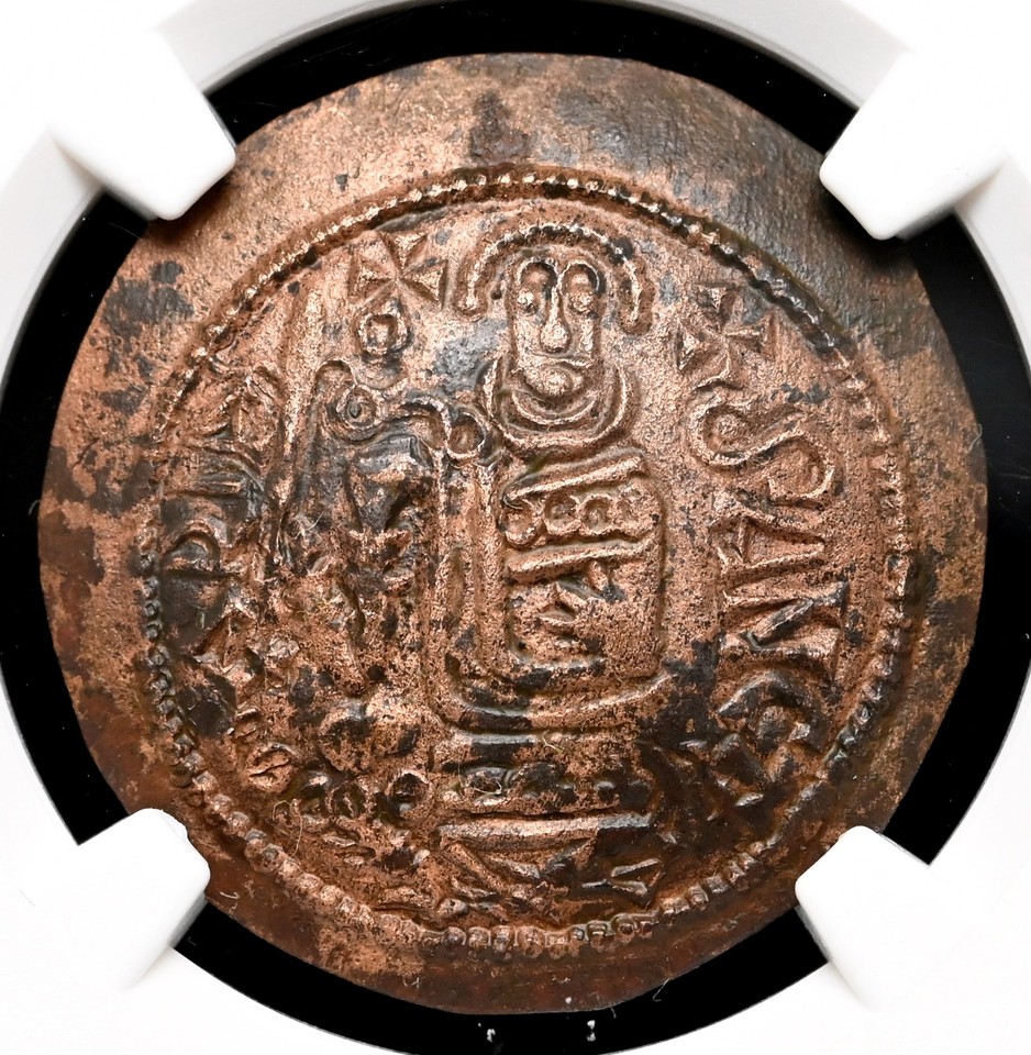 HUNGARY. Bela III. 1172-1196. Æ Follis, Byzantine type, NGC AU Details | eBay