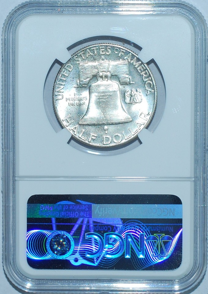 1949 S/S NGC MS66FBL FS-501 Full Bell Lines Franklin Half Dollar | eBay