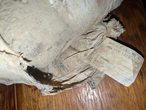 1981 Vintage Bag Of Gold Ore Assay Sample Mining-Concentrates-Cali Mine ...