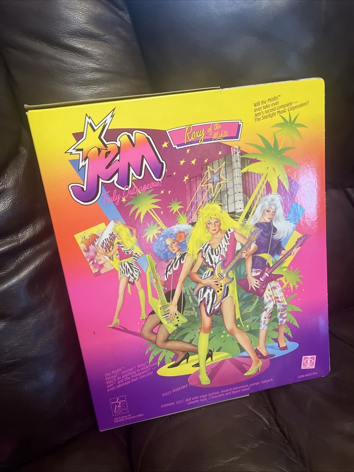Jem and the Holograms Truly Outrageous Roxy 1985 Hasbro #4206 NRFB | eBay
