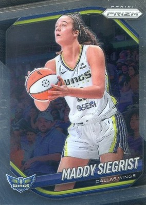 2025 Panini Prizm WNBA MADDY SIEGRIST #50 Base Card WINGS | eBay