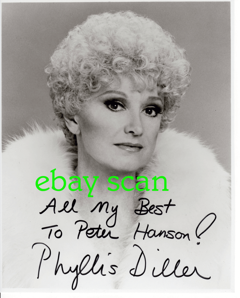 PHYLLIS DILLER (4) Vintage Original Photos '60s & '70s Original ...