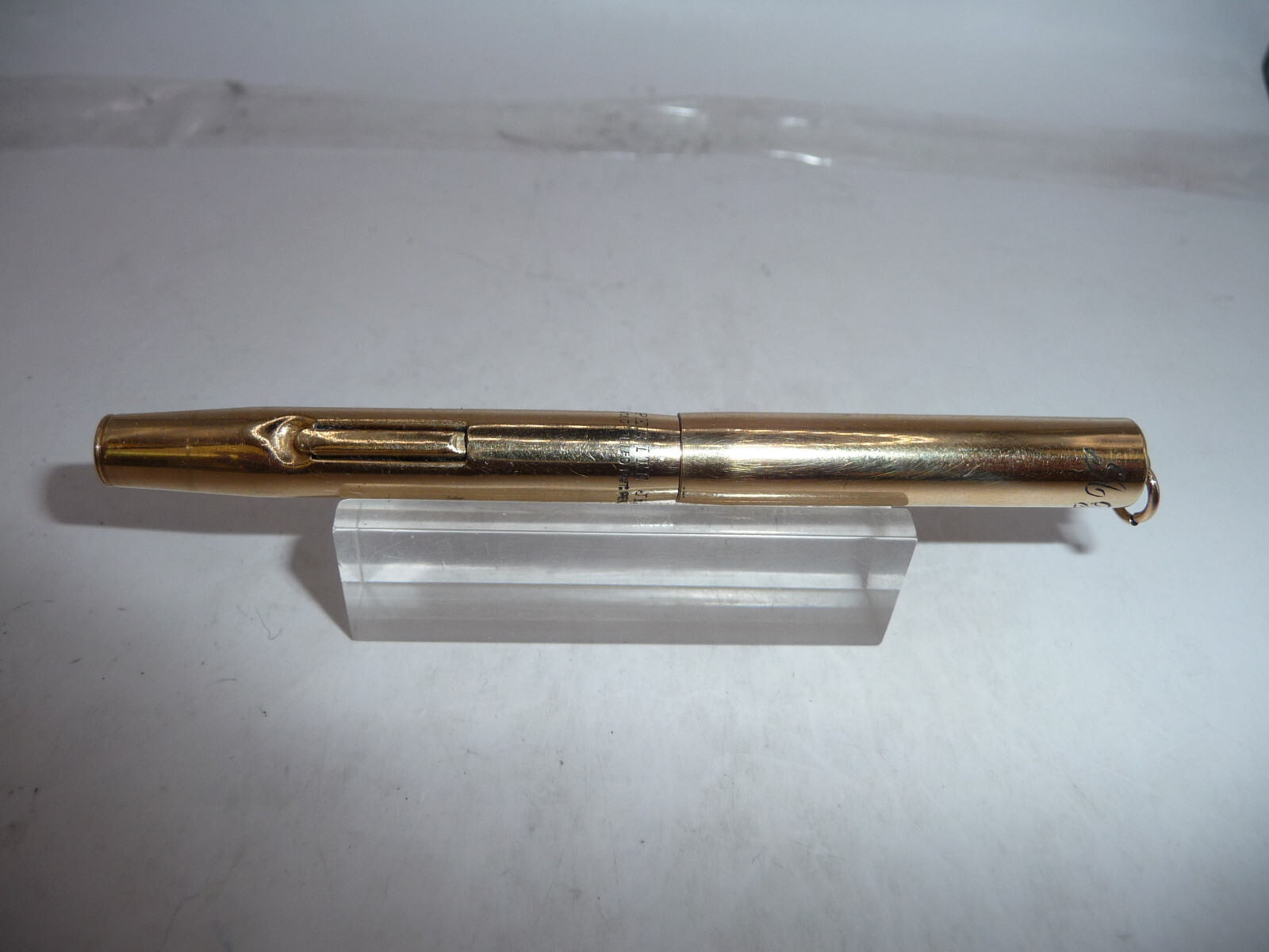 Superite Junior Vintage Gold Filled Ring Top Fountain Pen in box ...