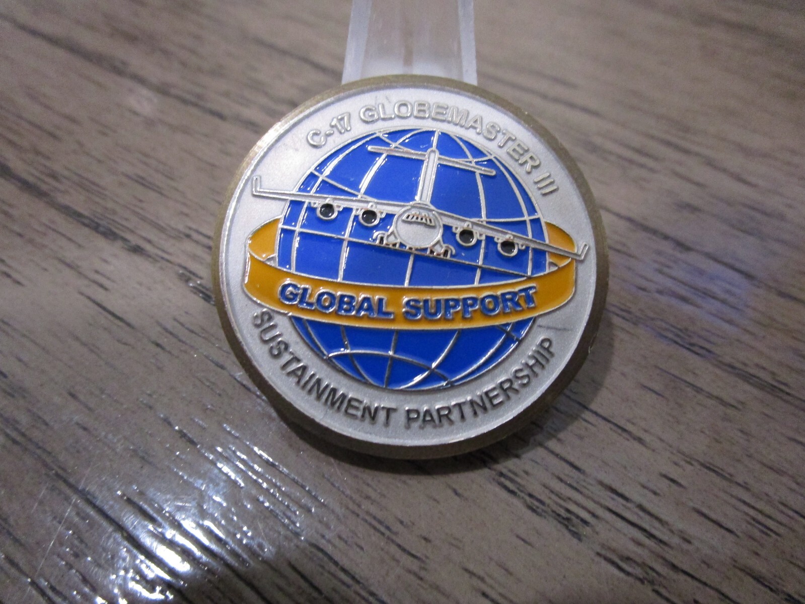 Boeing C -17 Globemaster Global Support Challenge Coin #726Q | eBay