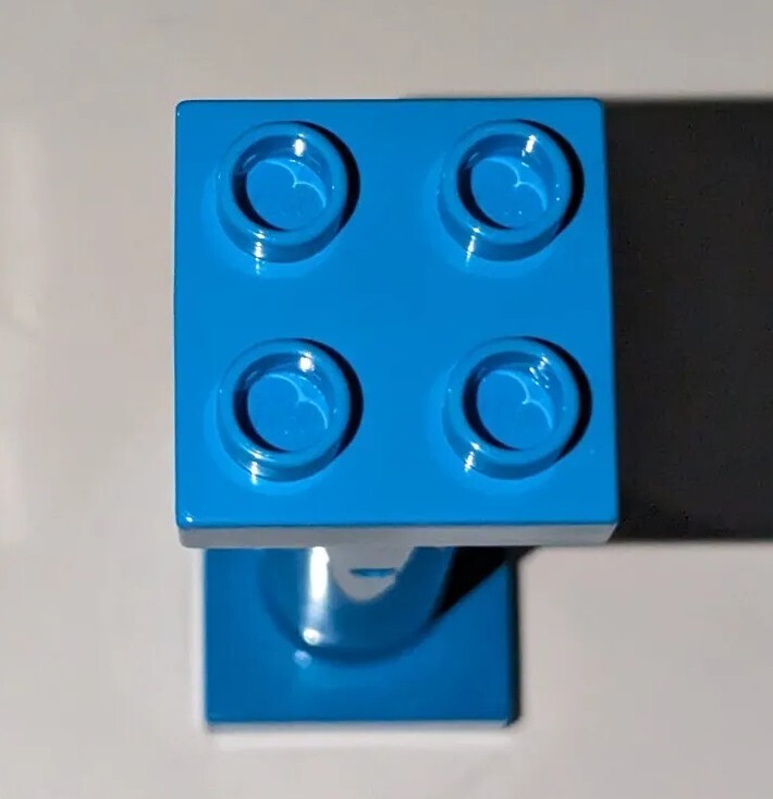 Lego Duplo 57888 DARK AZURE Support Column 2 x 2 x 6 Round W/ Open ...