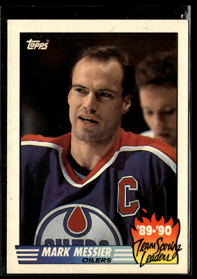 1990 Topps 16 Mark Messier Edmonton Oilers | eBay
