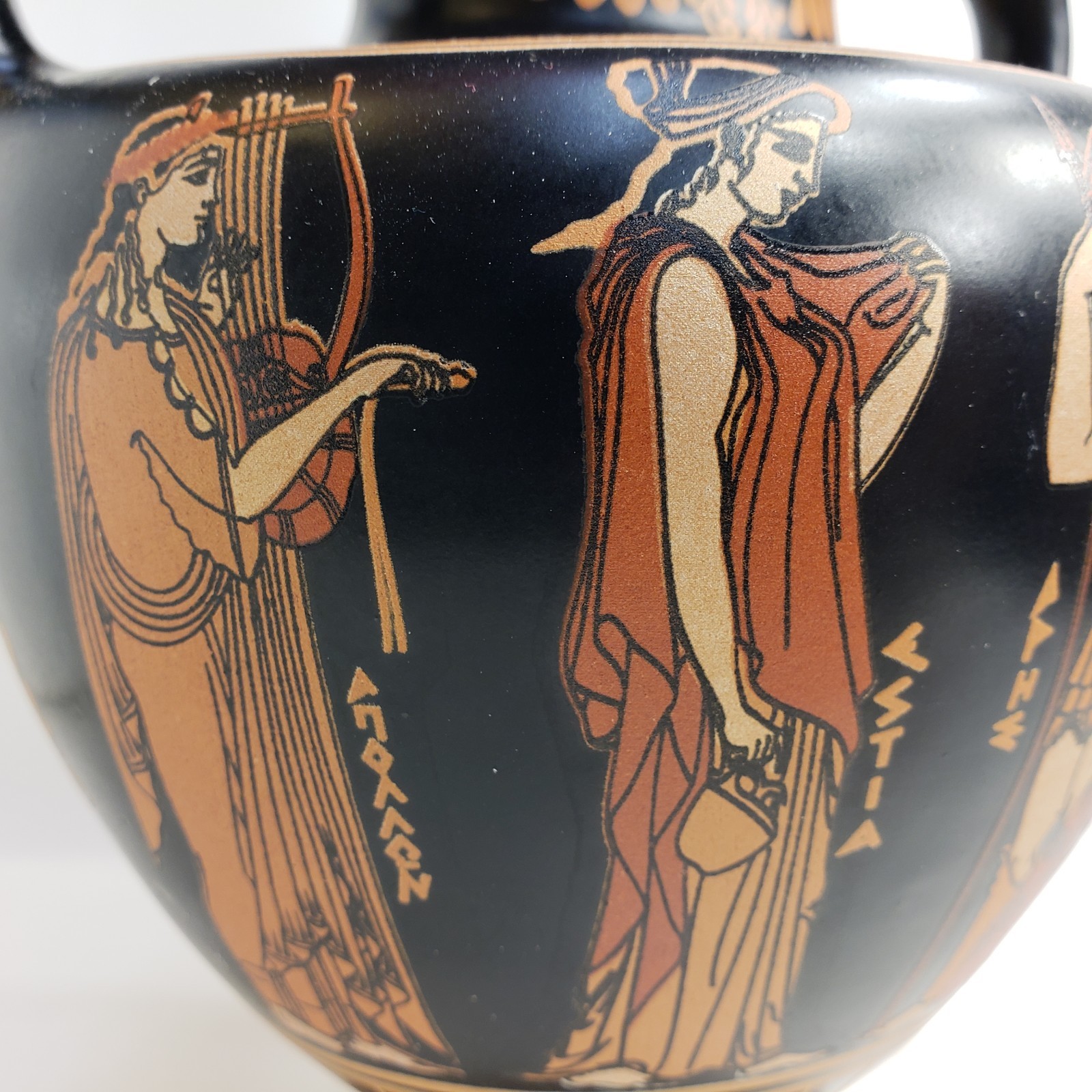 Aphrodite Ares Demeter Apollo Artemis Hestia Ancient Greek Art Pottery ...