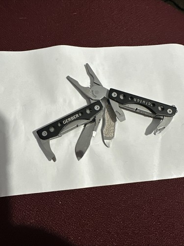 Gerber Clutch Mini Multi Tool Pliers Black Nice Condition | eBay