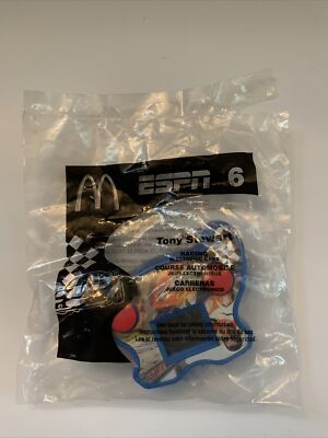 2004 ESPN #6 Tony Stewart Racing Electronic Game McDonald's Happy Meal ...