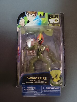 Ben 10 Alien Force Swampfire Alien Collection Action Figure NEW 2008 ...