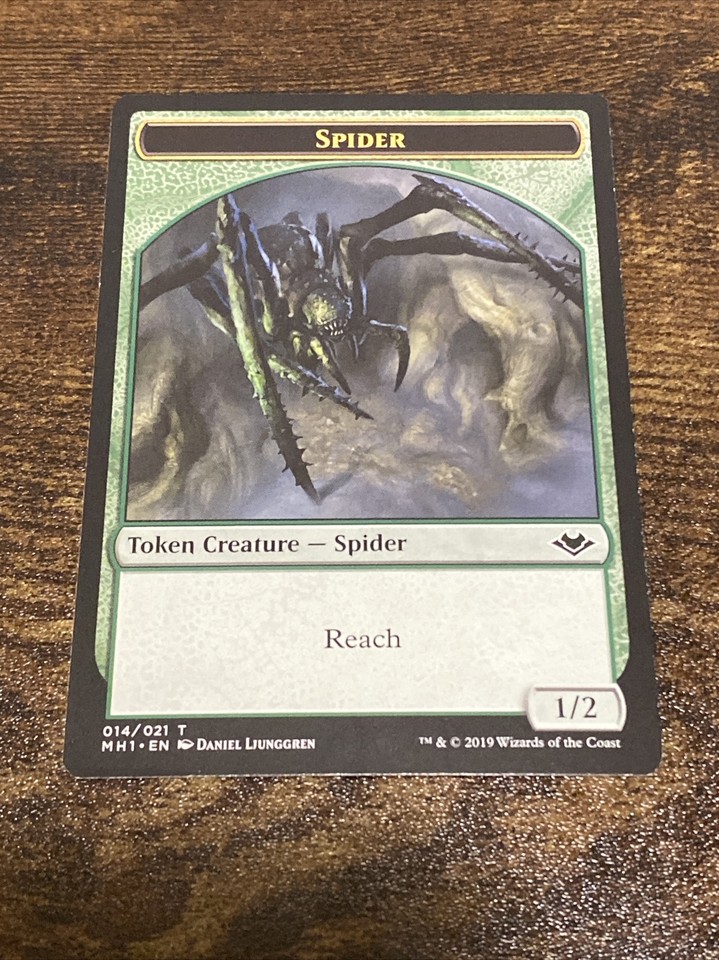 Soldier (004) Spider (014) Token Modern Horizons MTG Magic The ...