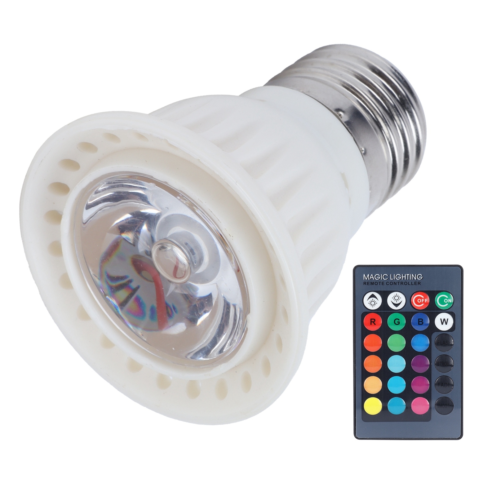RGBW Light Bulb 16 Colors Changing E27 Ambient Lighting With Remote ...
