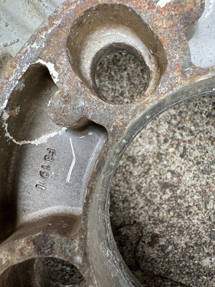 Pair 14X6 Fenton Gyro Slot Mag Racing Wheels Unilug 5 X 4.5 4.75 GM ...