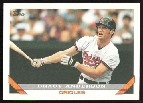 1993 Topps Baseball Brady Anderson #355 Baltimore Orioles | eBay