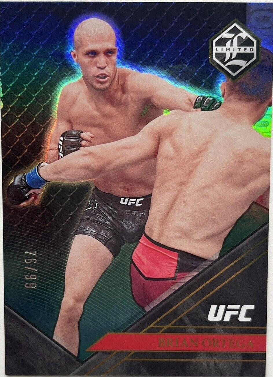 2023 Panini Chronicles UFC - Limited Brian Ortega #213 Green /99 for ...