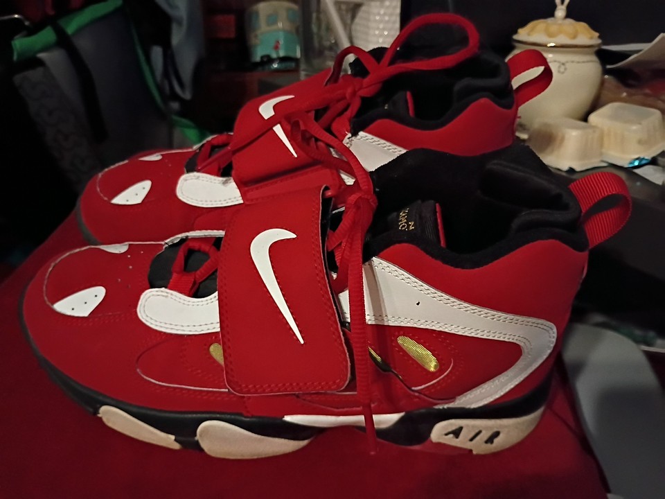 Size 7Y - Nike Air Diamond Turf 2 Red Gold 2012 | eBay