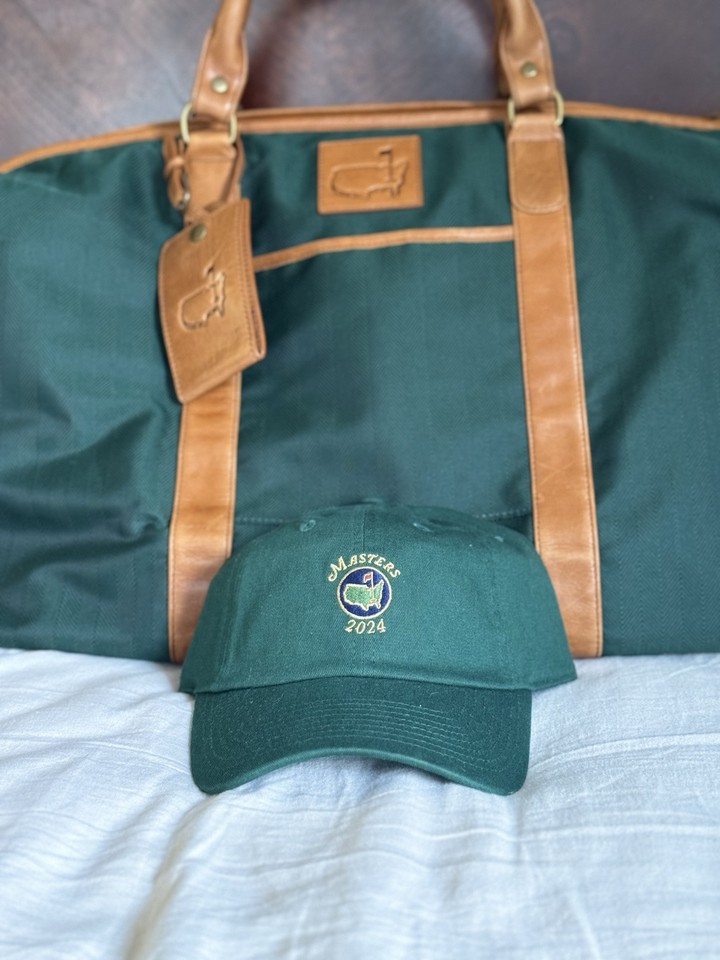 2024 Berckmans Place Masters Green Hat Adjustable Augusta National Golf ...